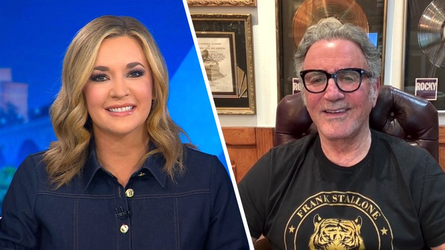Frank Stallone talks to LA voters ahead of Tuesday’s primary election