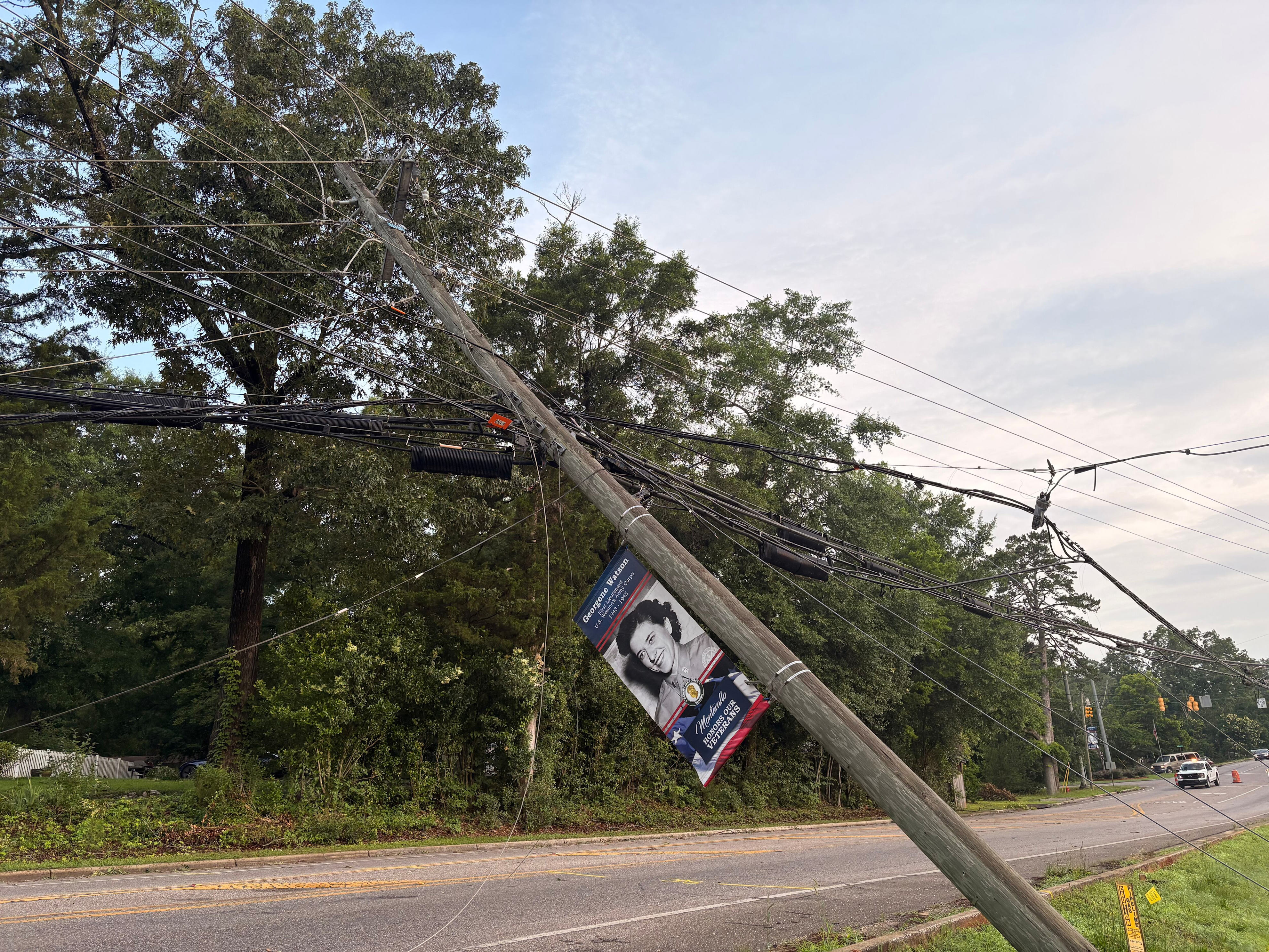 Thousands remain without power Tuesday morning after storms knock down ...