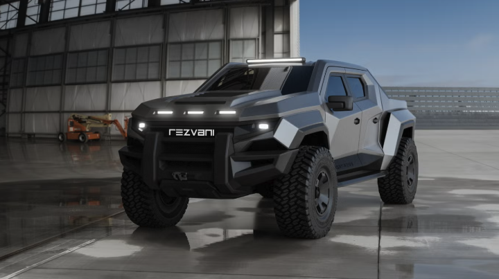 Rezvani just built a pickup that looks ready for the end of the world