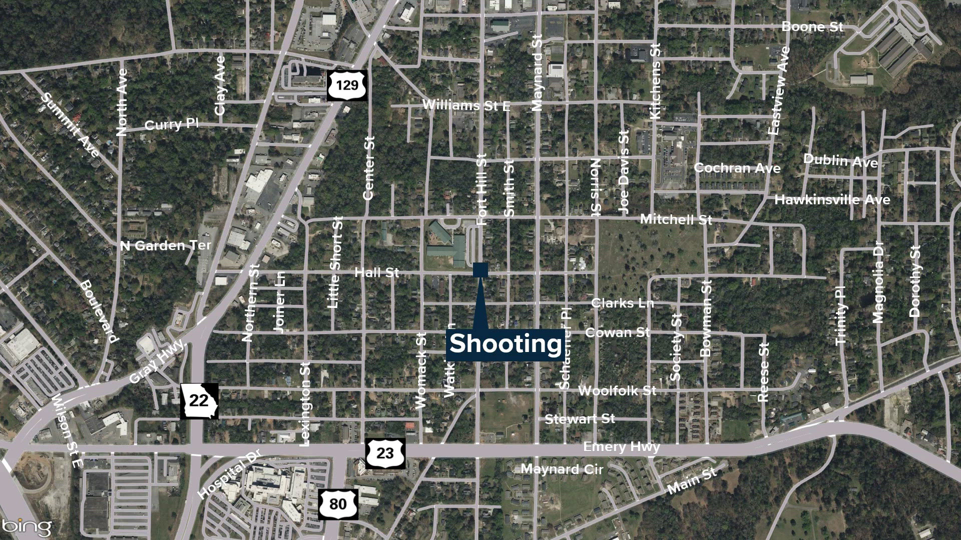 Man, 59, injured Monday morning shooting in East Macon: sheriff's office