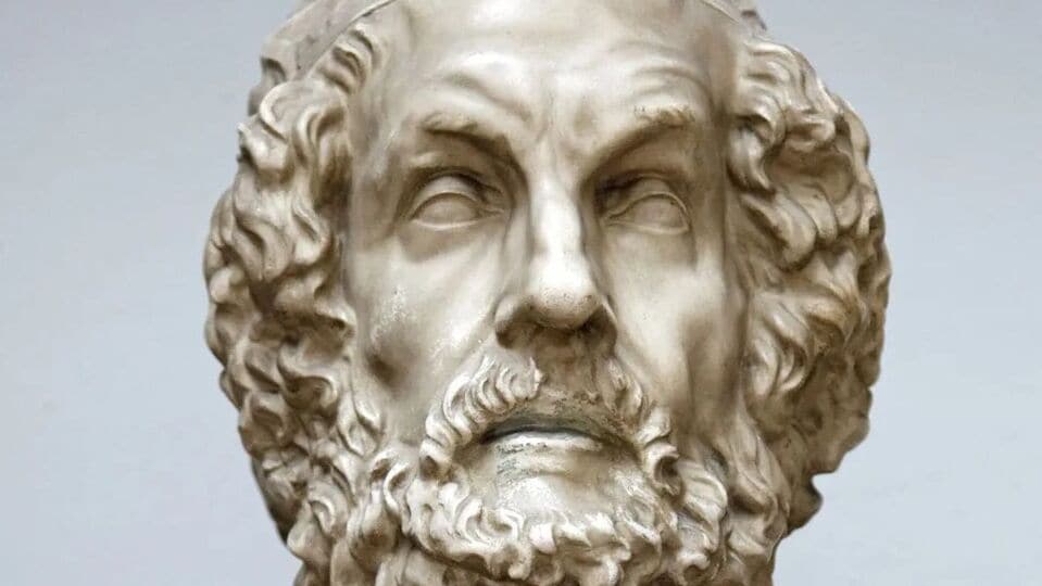 Quote of the day by Homer: 'Of all creatures that breathe and move ...