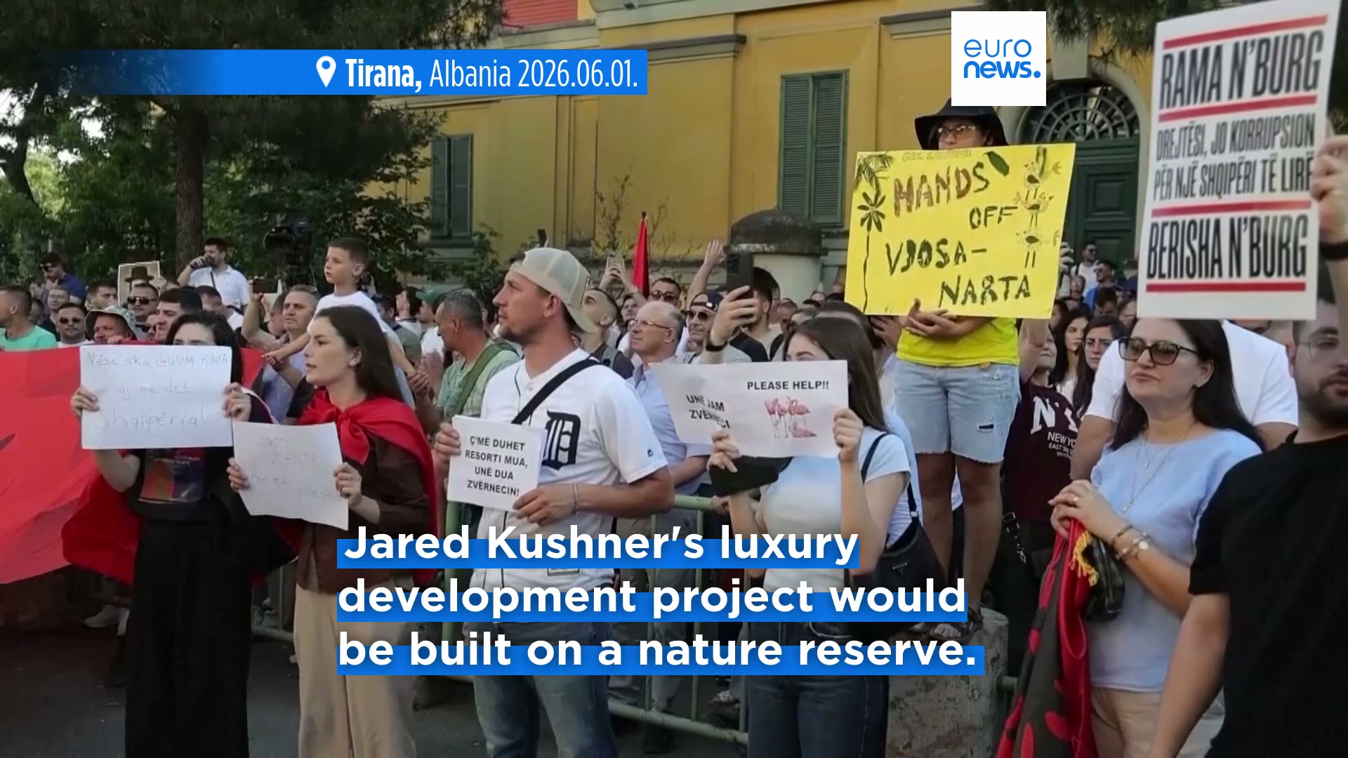 Protests against luxury resort in Albania linked to Jared Kushner now ...