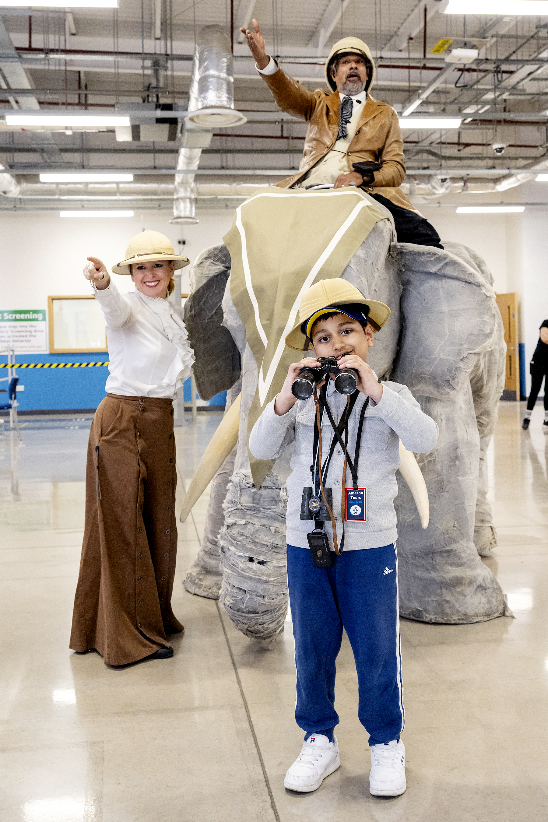 Safari experience for Africa Day at Amazon in Kegworth