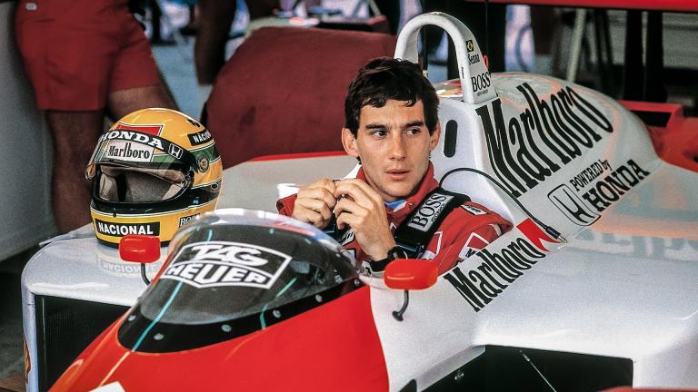 Ayrton Senna’s bizarre driving trick still has experts stumped