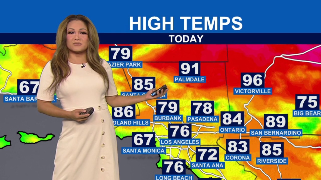 Weather forecast for Tuesday, June 2