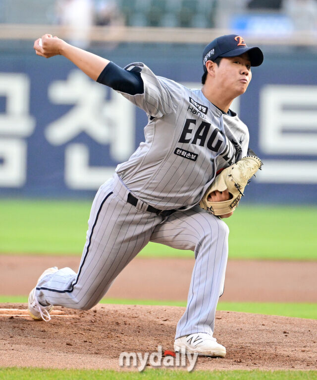 [MD포토] 박준영 '막아내자'