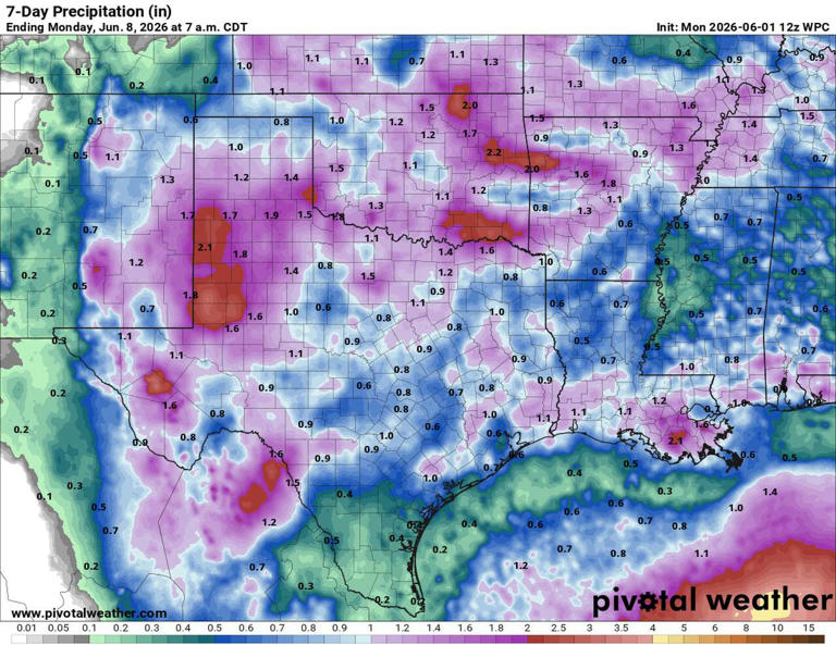 Rain chances increase across Austin area as unsettled pattern returns