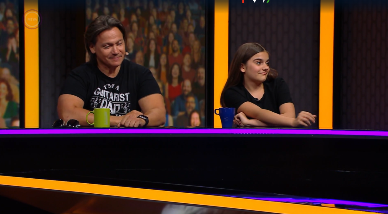 Kovács Áron tinédzser lánya igazi szépség: Luca rengeteget nőtt, amióta ...