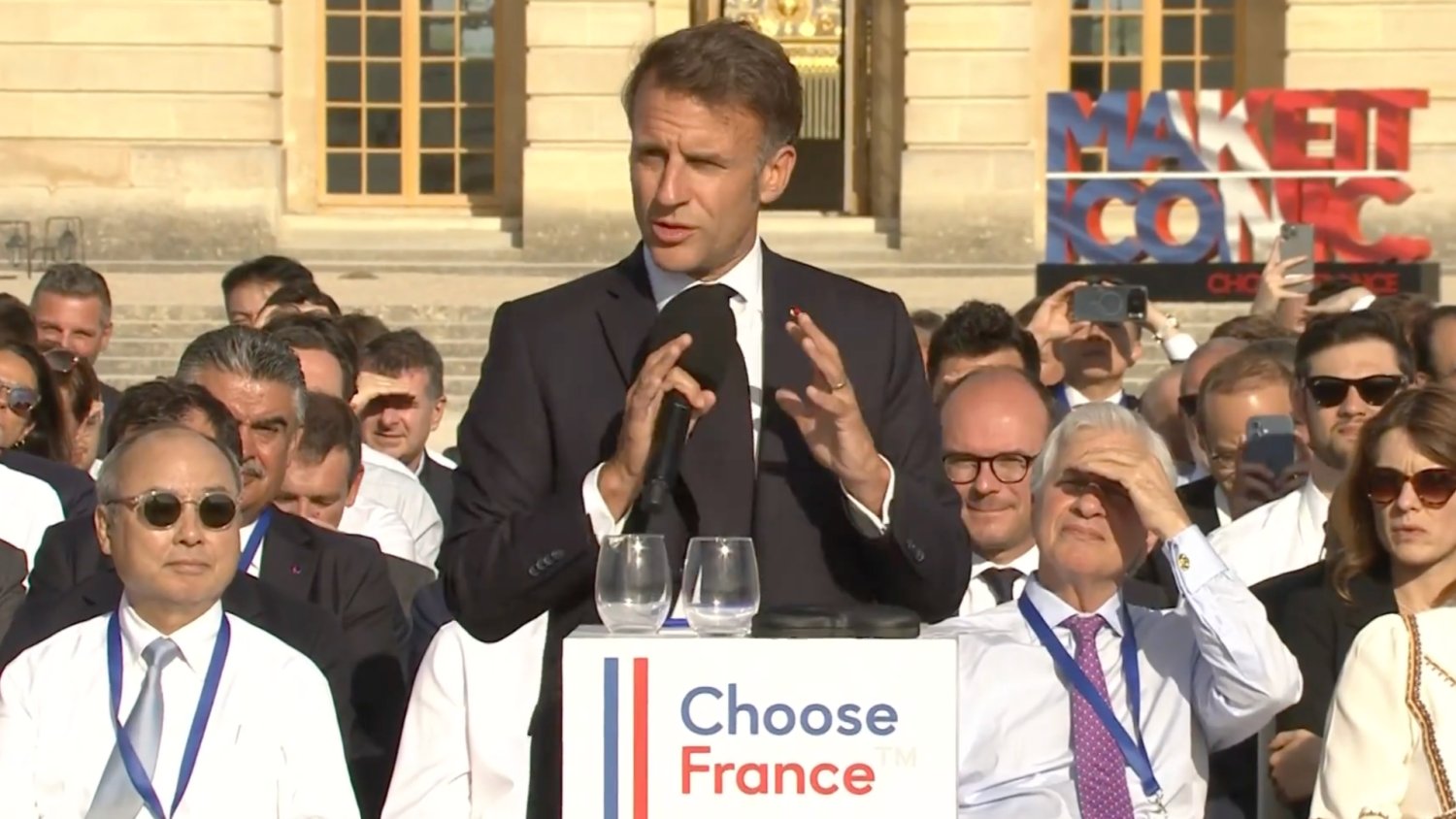 Emmanuel Macron o inwestycji InPostu we Francji. Aż podziękował po polsku