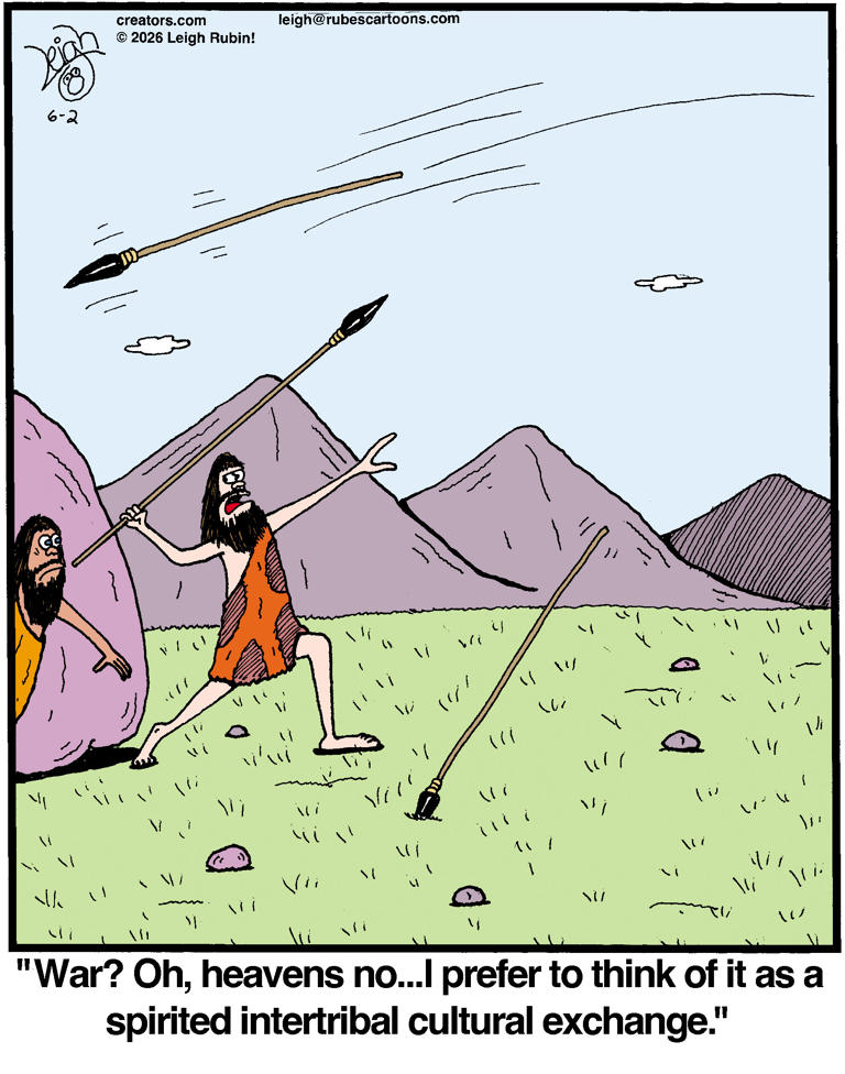 The best of 'Rubes' comics by Leigh Rubin