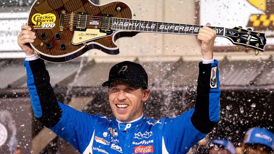 Denny Hamlin put NASCAR on notice with Nashville rally
