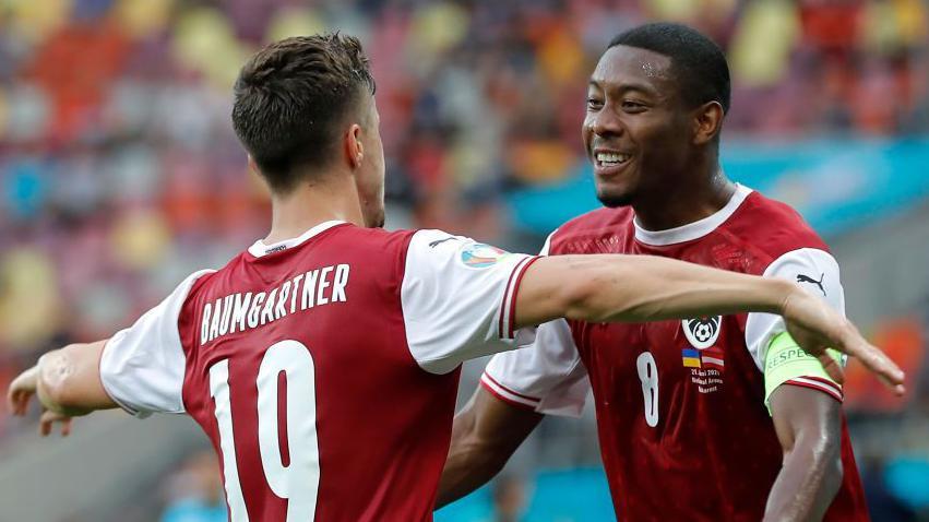 Alaba passed fit but Baumgartner out of World Cup