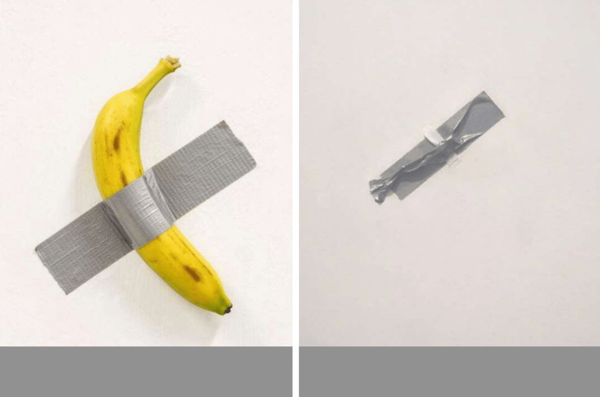 Thieves steal banana from $6.2m art piece in French museum