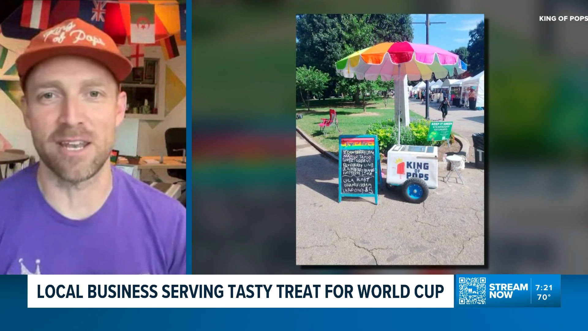 King of Pops unveils World Cup-inspired flavors