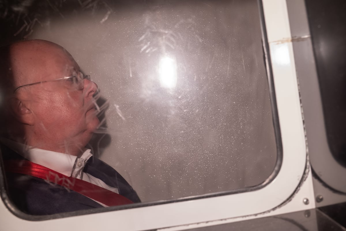 Arrival in prison van marks total fall from grace for SNP supremo Peter ...
