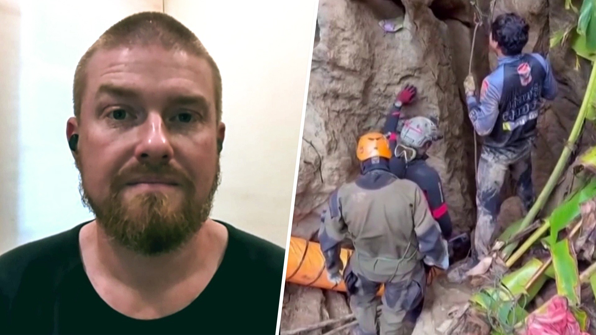 Cave diver describes race to save missing men in Laos