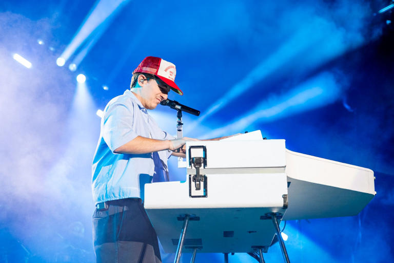 Charlie Puth performs in Charlotte