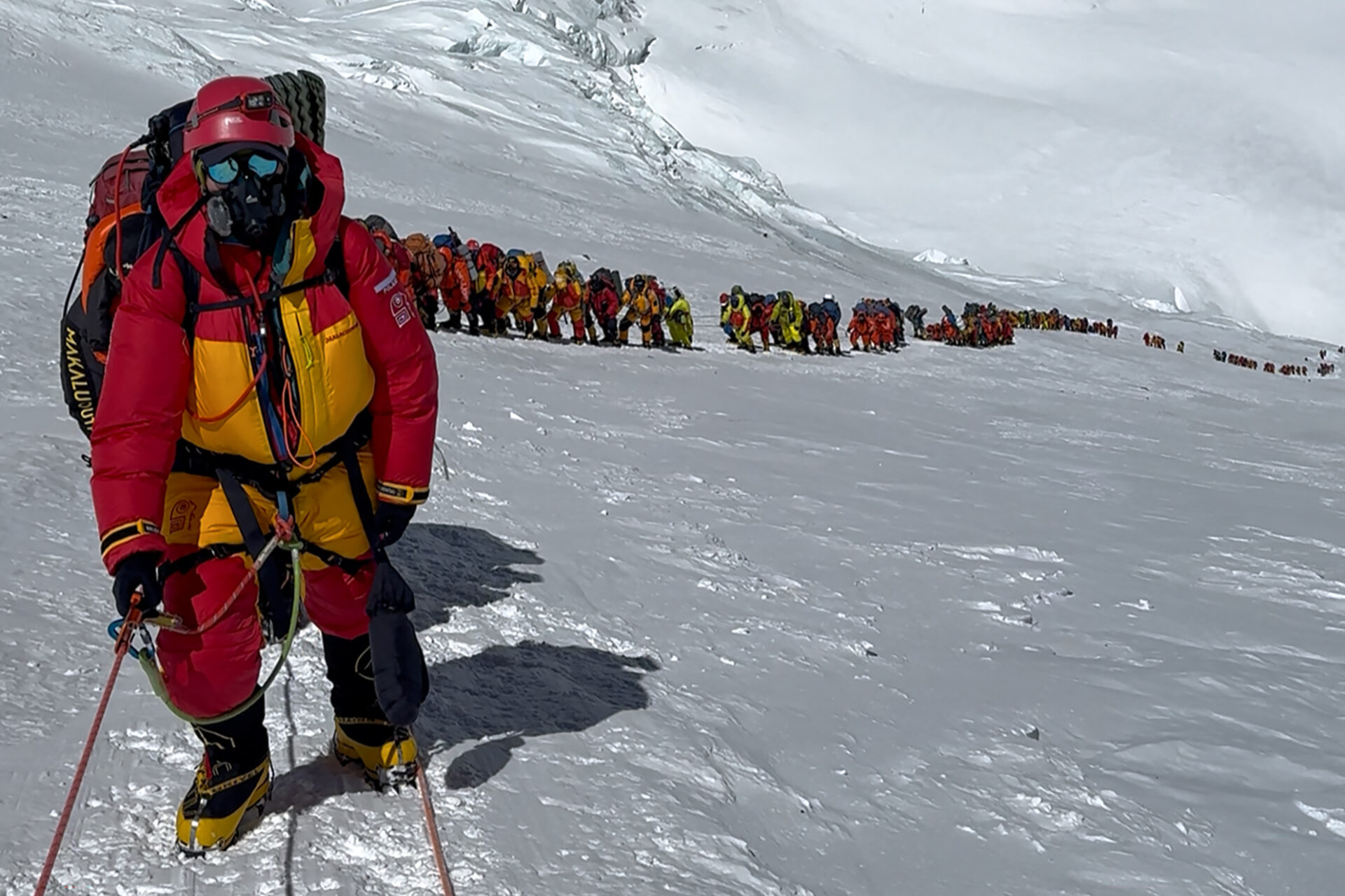 Historic record: 274 brave souls reach the summit of Everest in a ...