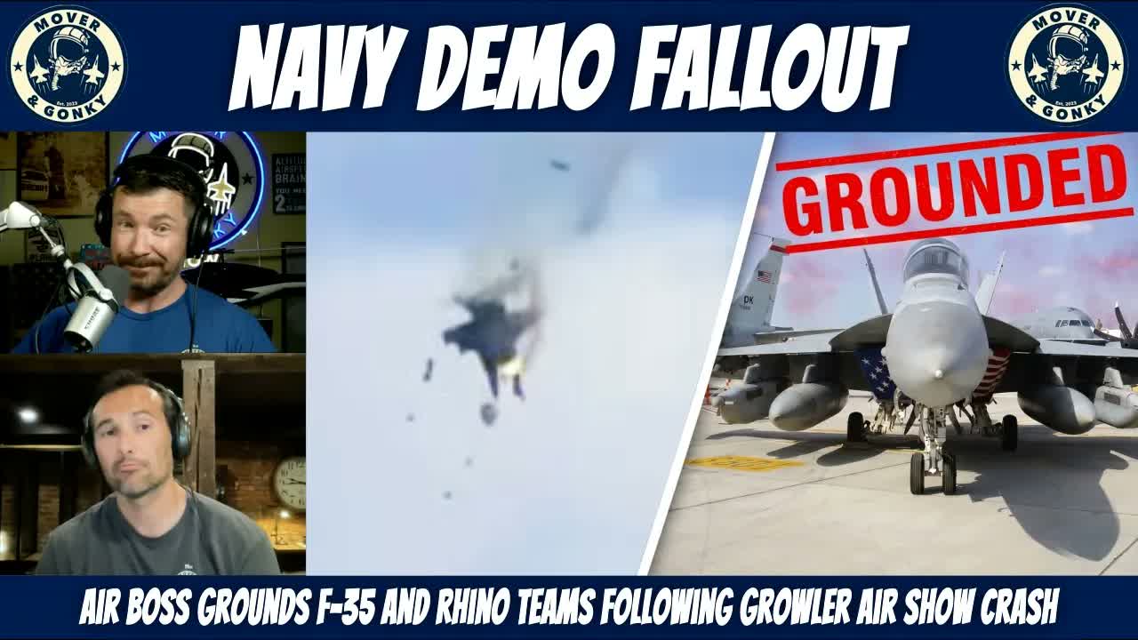 Navy grounds demo teams after Growler crash