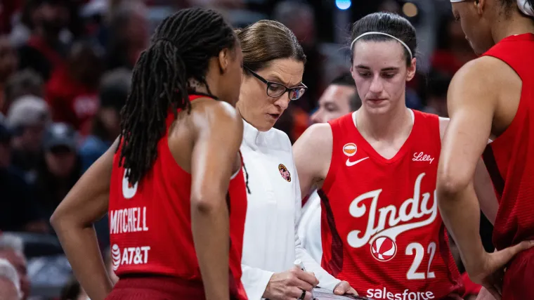 Fever's Stephanie White reveals what she really said to Caitlin Clark ...