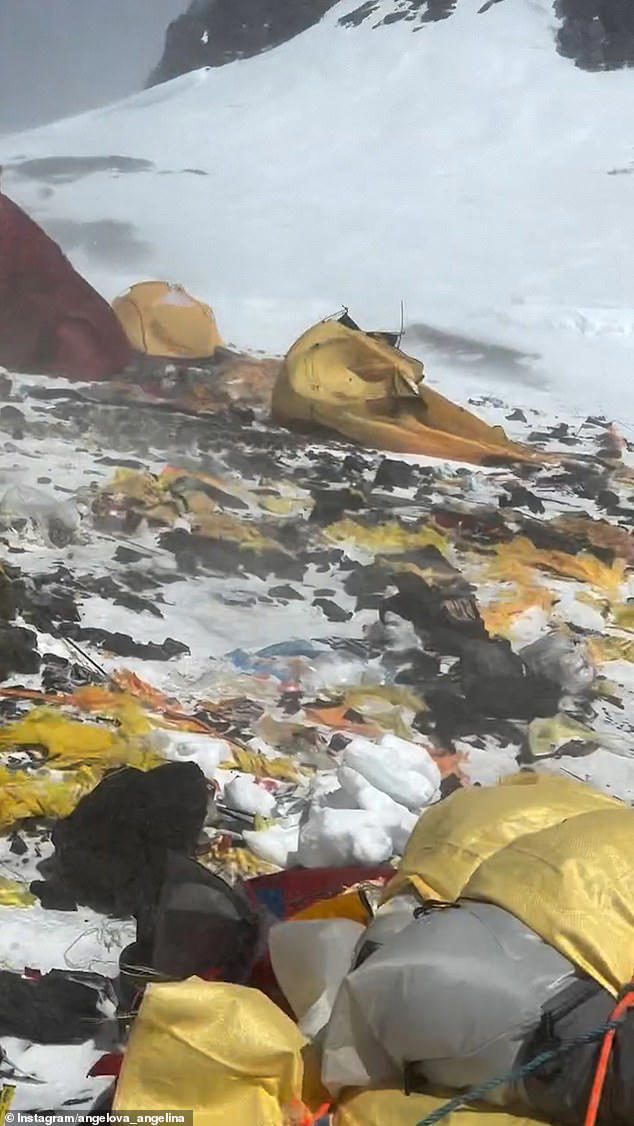 Video shows traffic jam on Everest as it turns into trash heap by ...