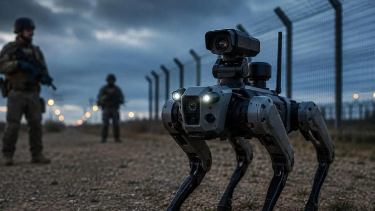 AI robot dogs are becoming a serious tool for surveillance