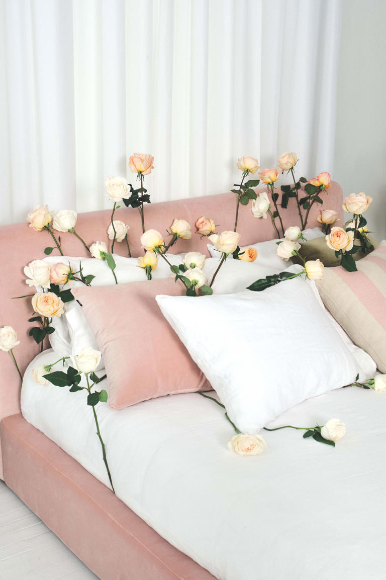Why not make a pink bed?