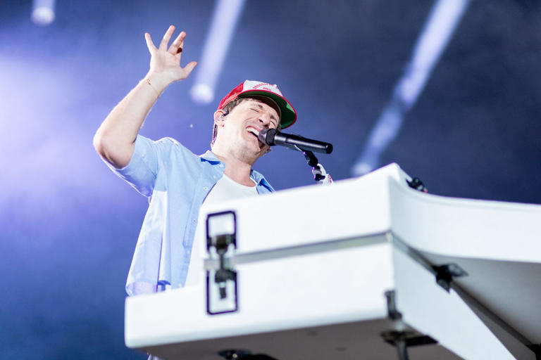 Charlie Puth performs in Charlotte
