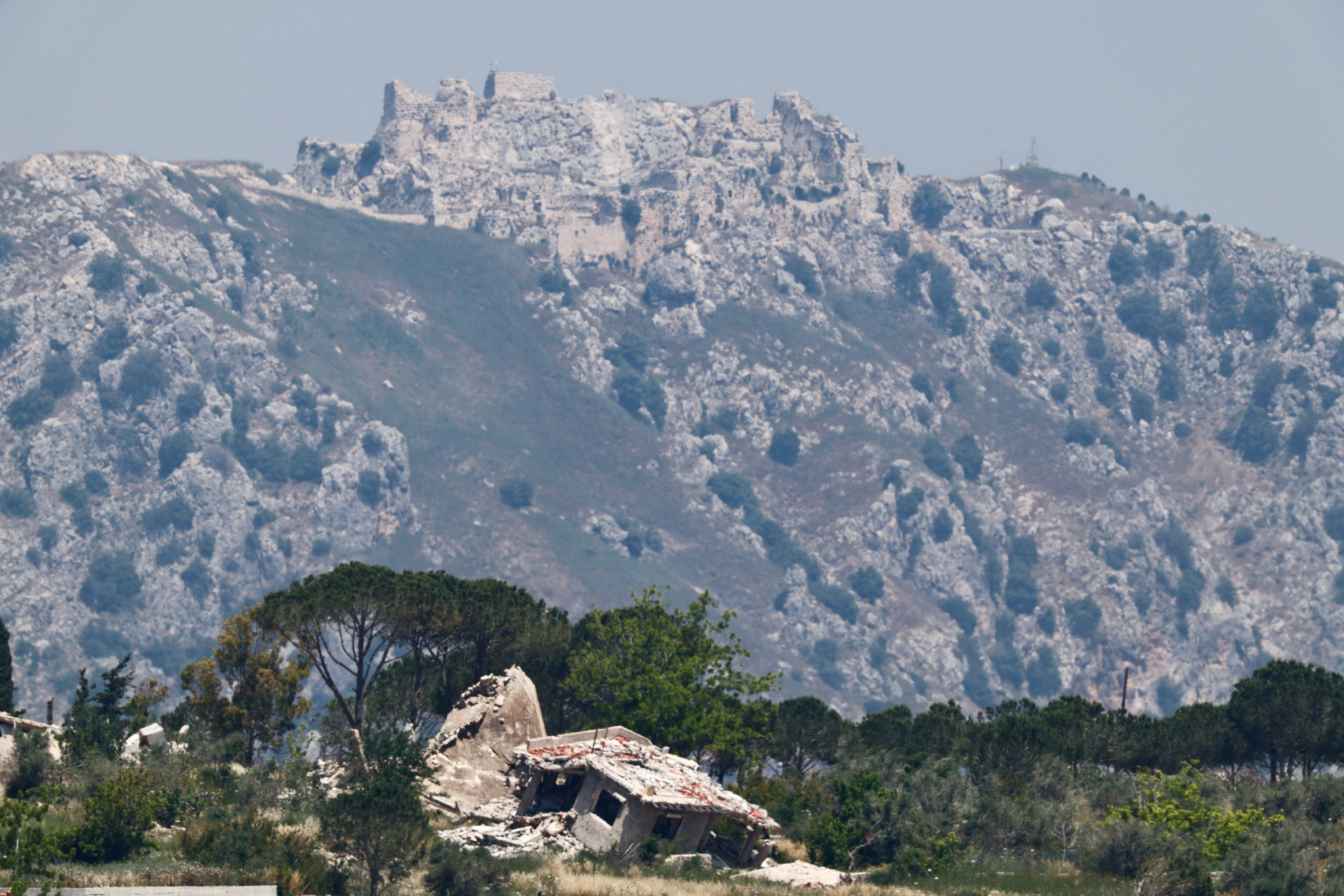 Why were Crusader castles so strategically important?