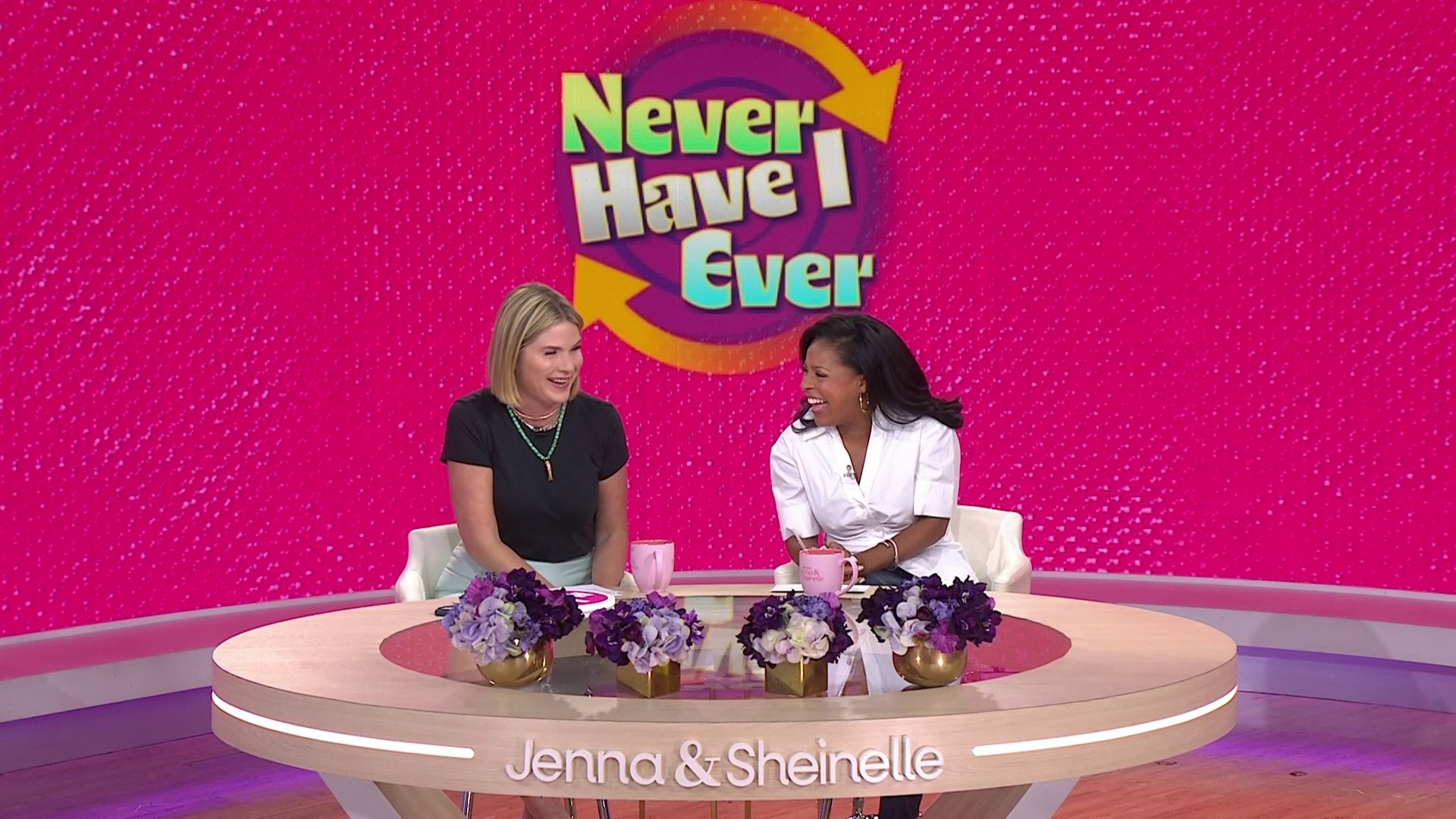 Jenna Bush Hager and Sheinelle Jones play 'Never Have I Ever'