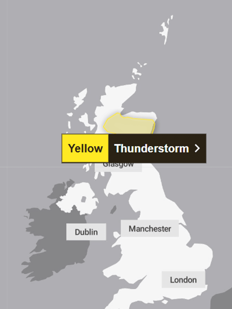 Met Office issues urgent thunderstorm warning with powercuts and ...