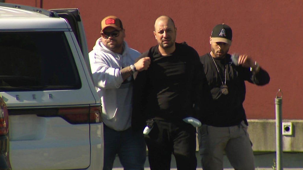 ICE agents take driver charged in Massachusetts State Police crash away ...
