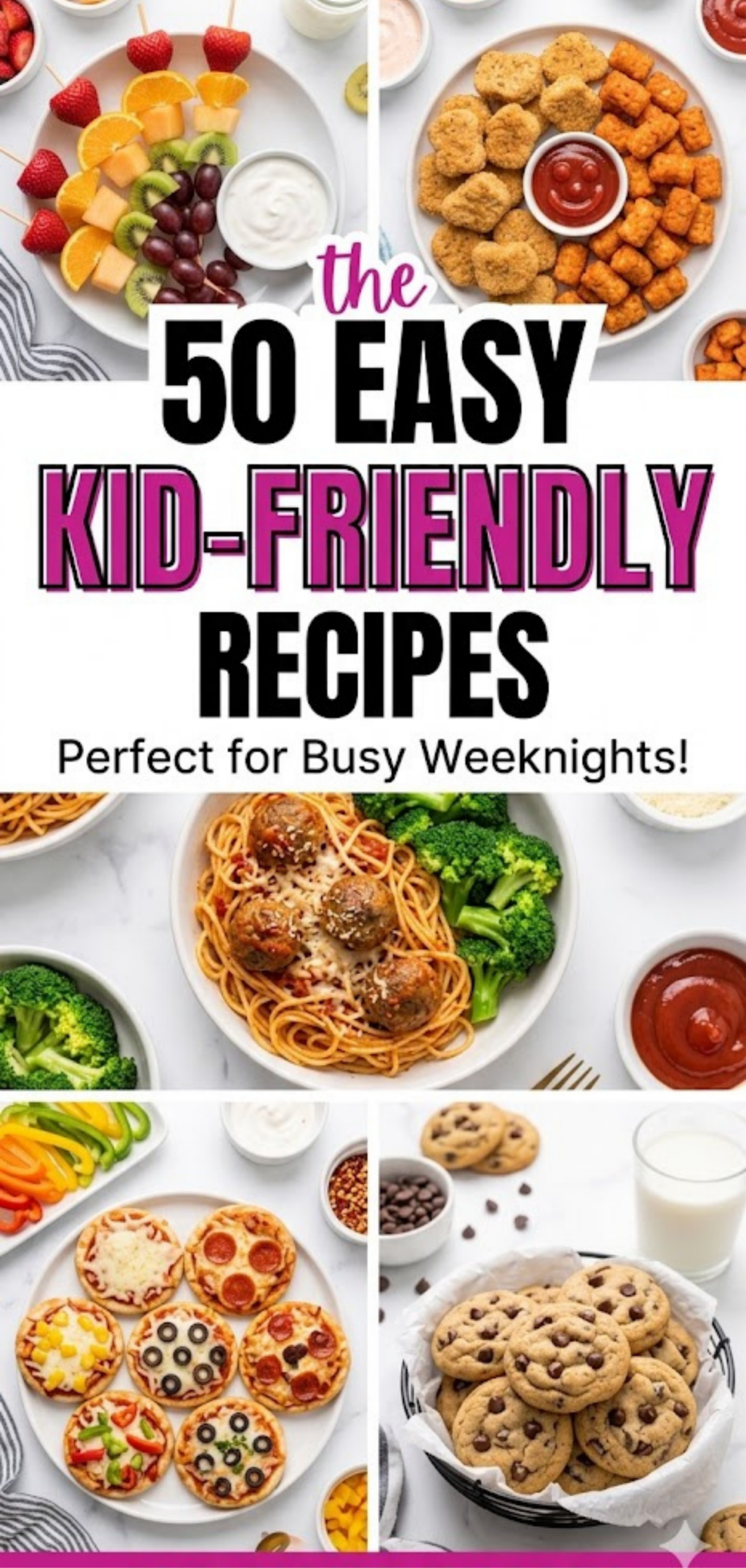 50 easy kid-friendly recipes