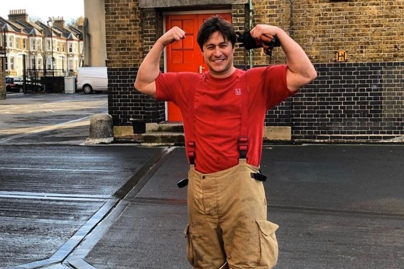 EastEnders hunk ditches fame for firefighting and saves soap fans in ...