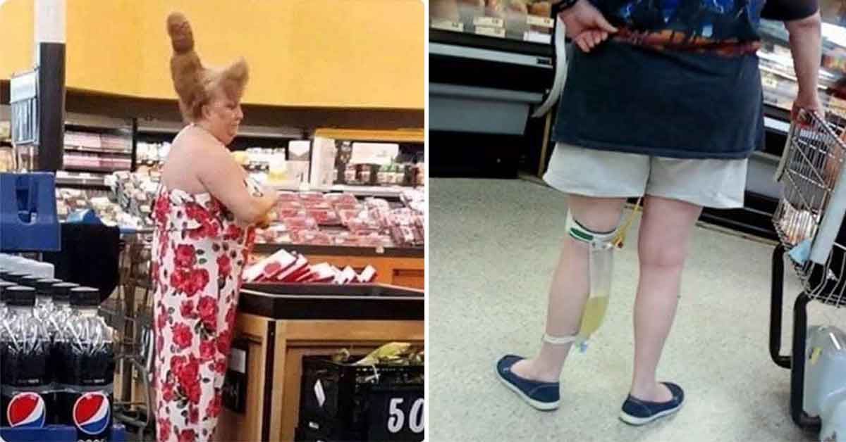 16 photos showing the people of Walmart in their natural habitat