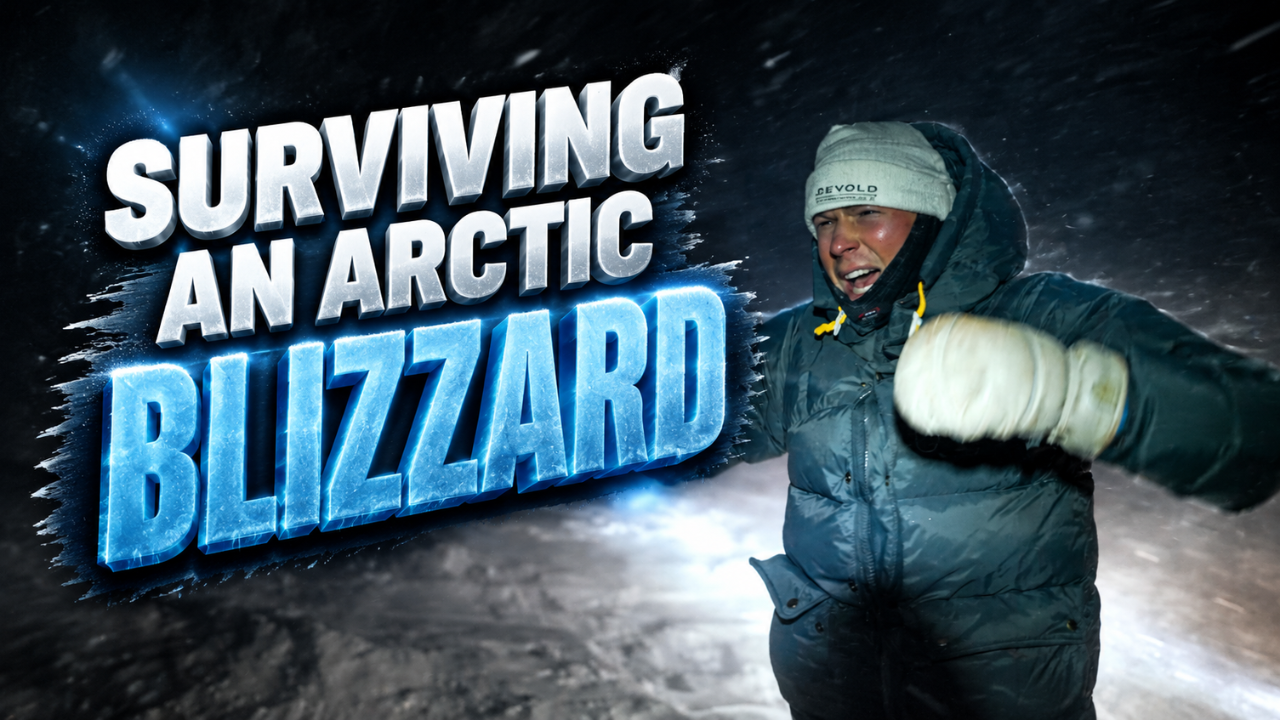 Extreme glacier adventure: Skiing and camping inside the ice