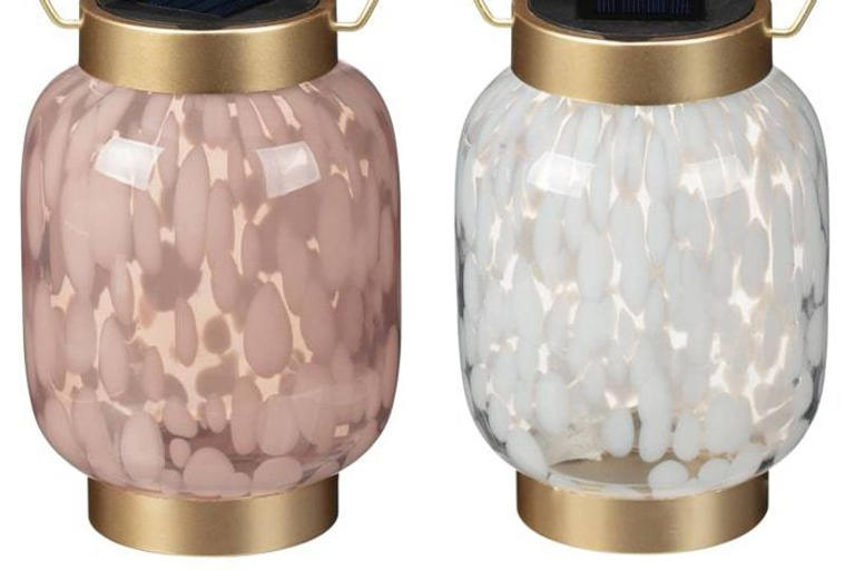 Gardens glow at dusk with B&M's stylish £3.50 confetti light