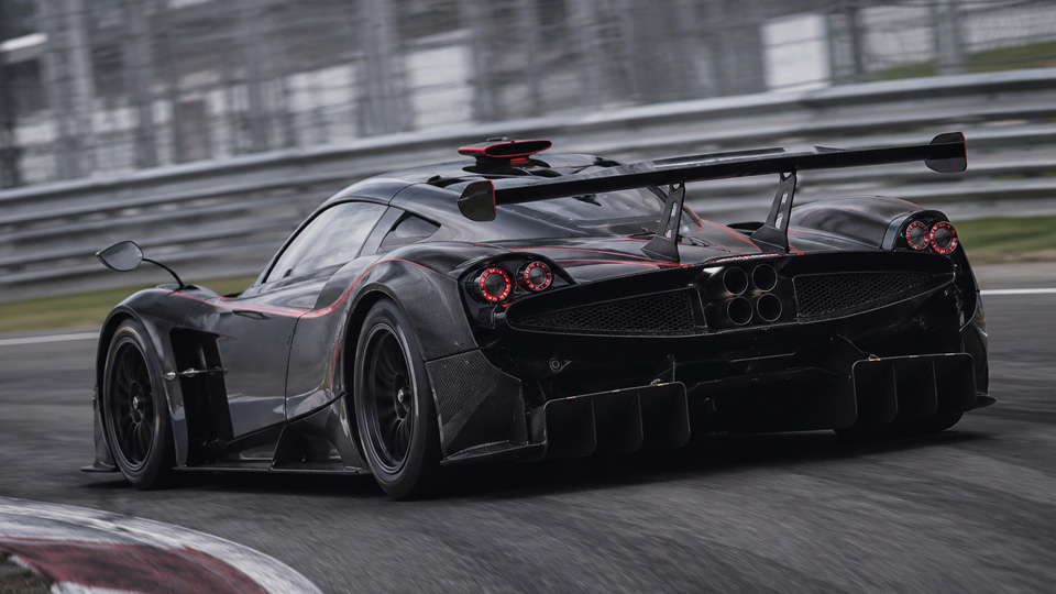 Pagani Huayra R Exhaust Note Raw Track Acceleration