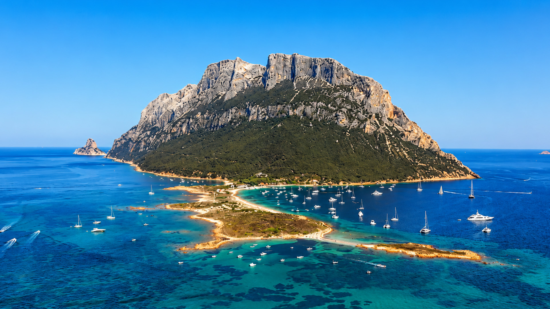 ¿Cómo se formó esta enorme isla de piedra caliza?