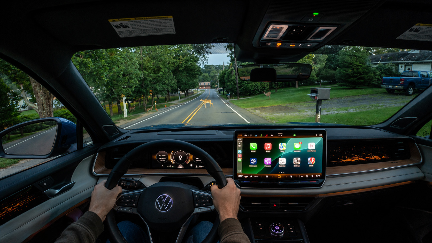 Volkswagen Tiguan brings calm SUV comfort to a summer evening drive