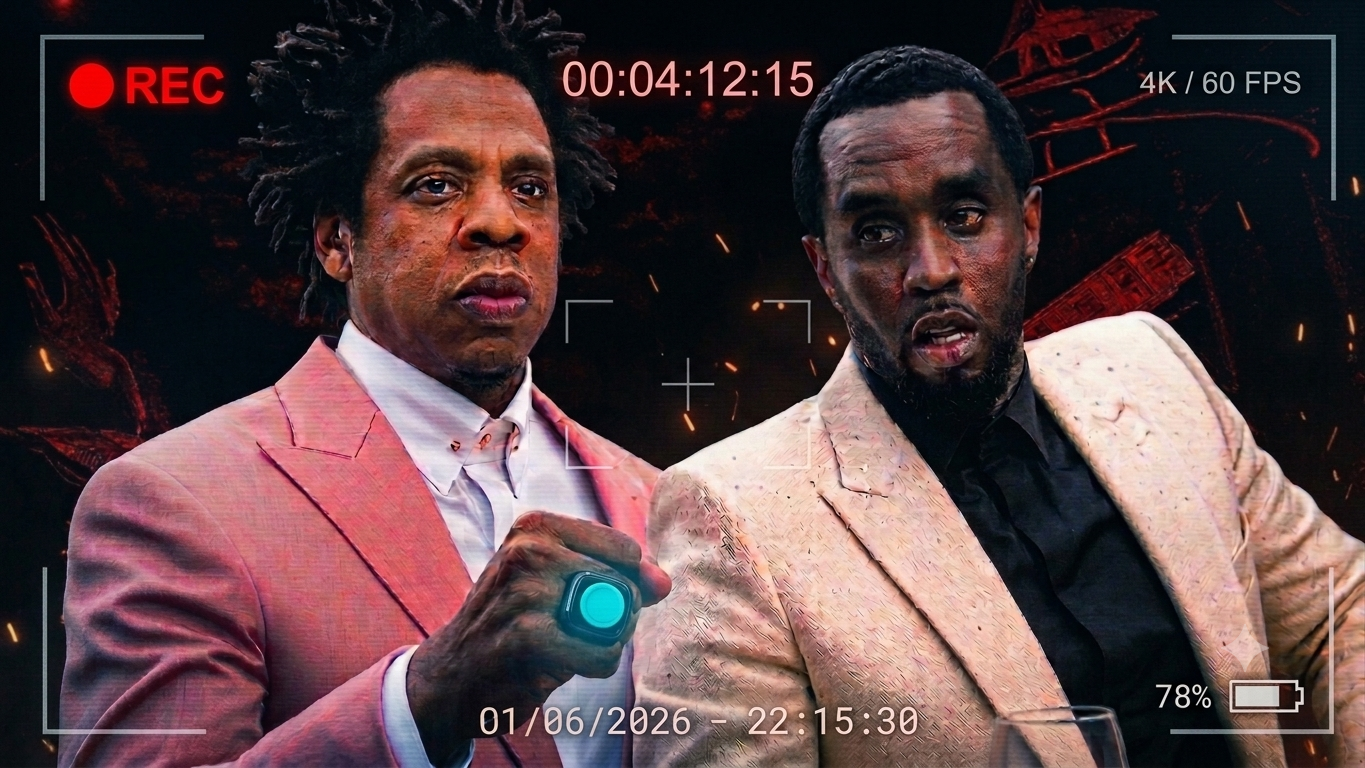 What was Jay-Z recording during the Diddy ring camera moment?