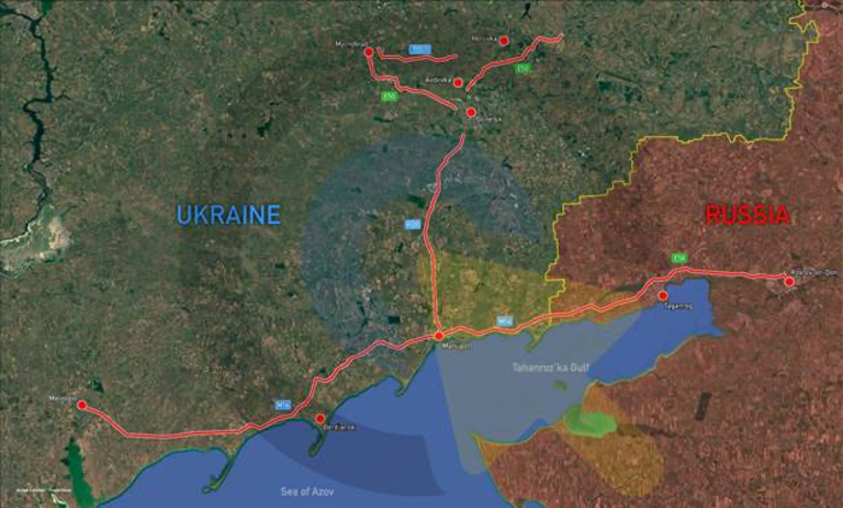 Ukrainian drones threaten Russian supply routes across occupied territories
