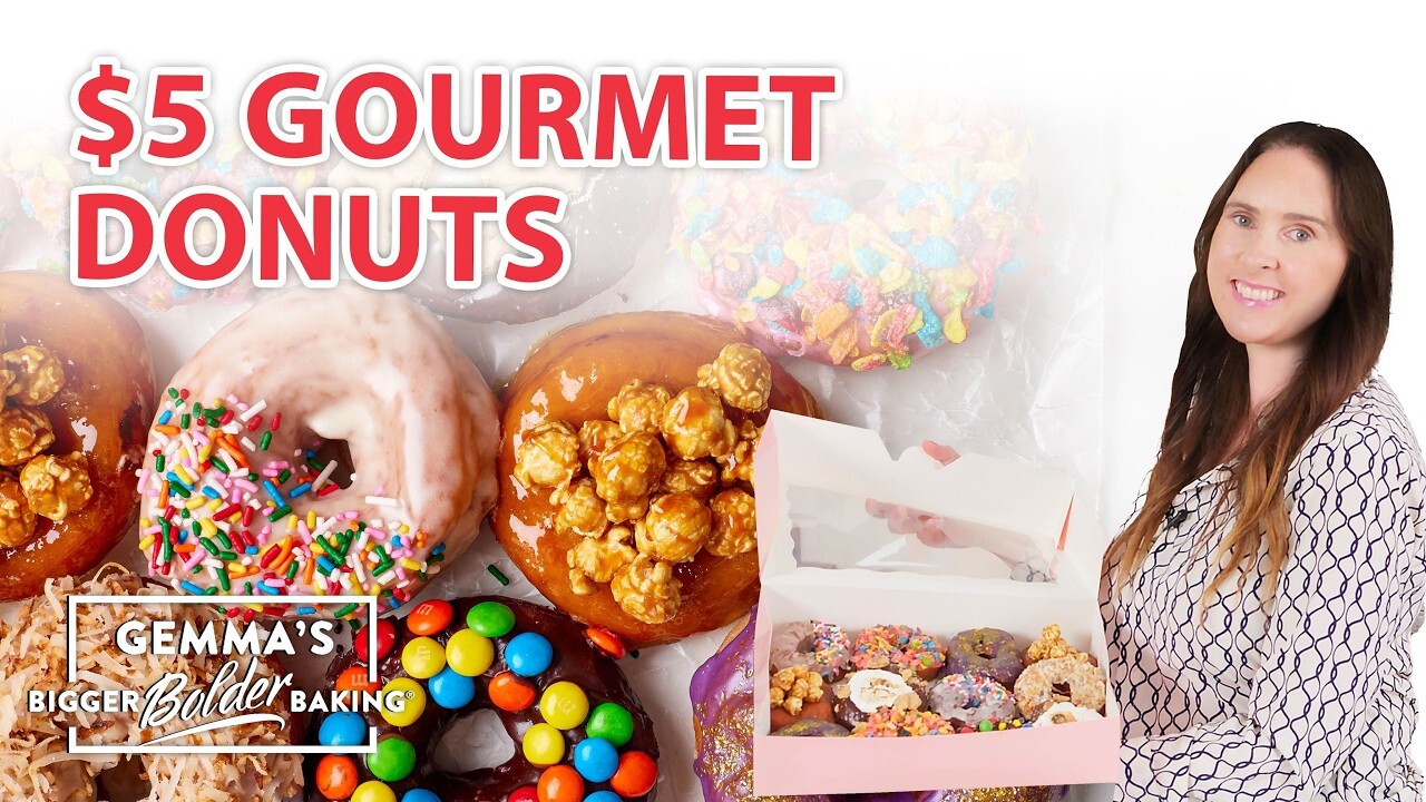 Easy gourmet donuts at home for just $5