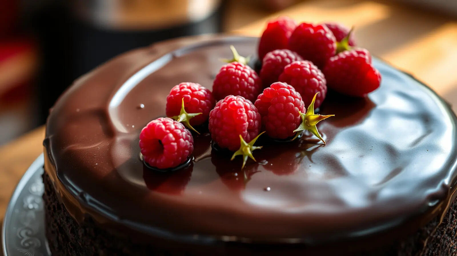 An easy eggless chocolate cake recipe for chocolate lovers
