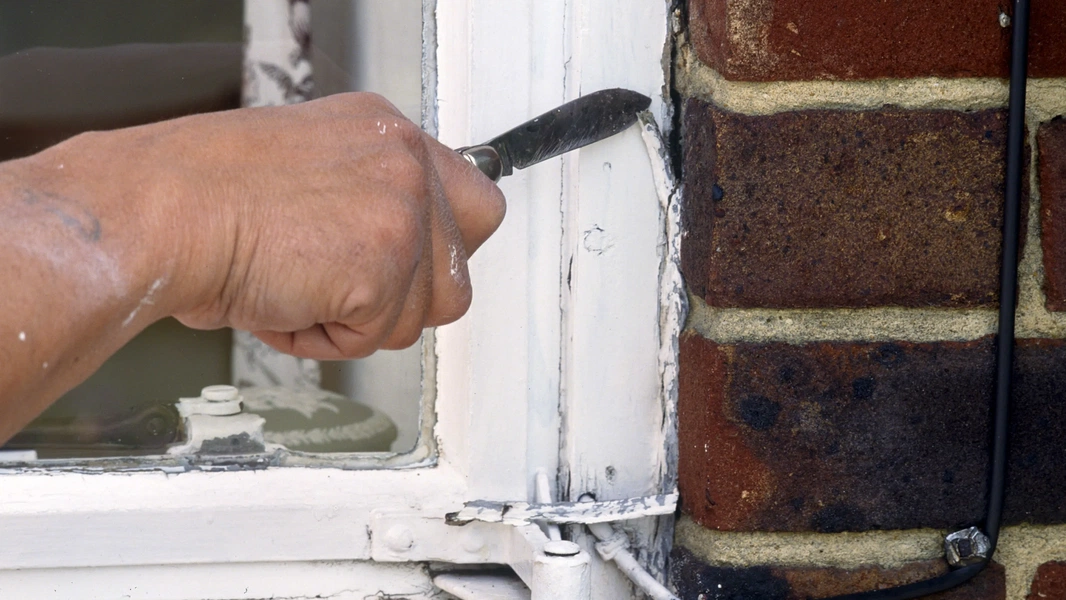 How to remove cement from glass windows