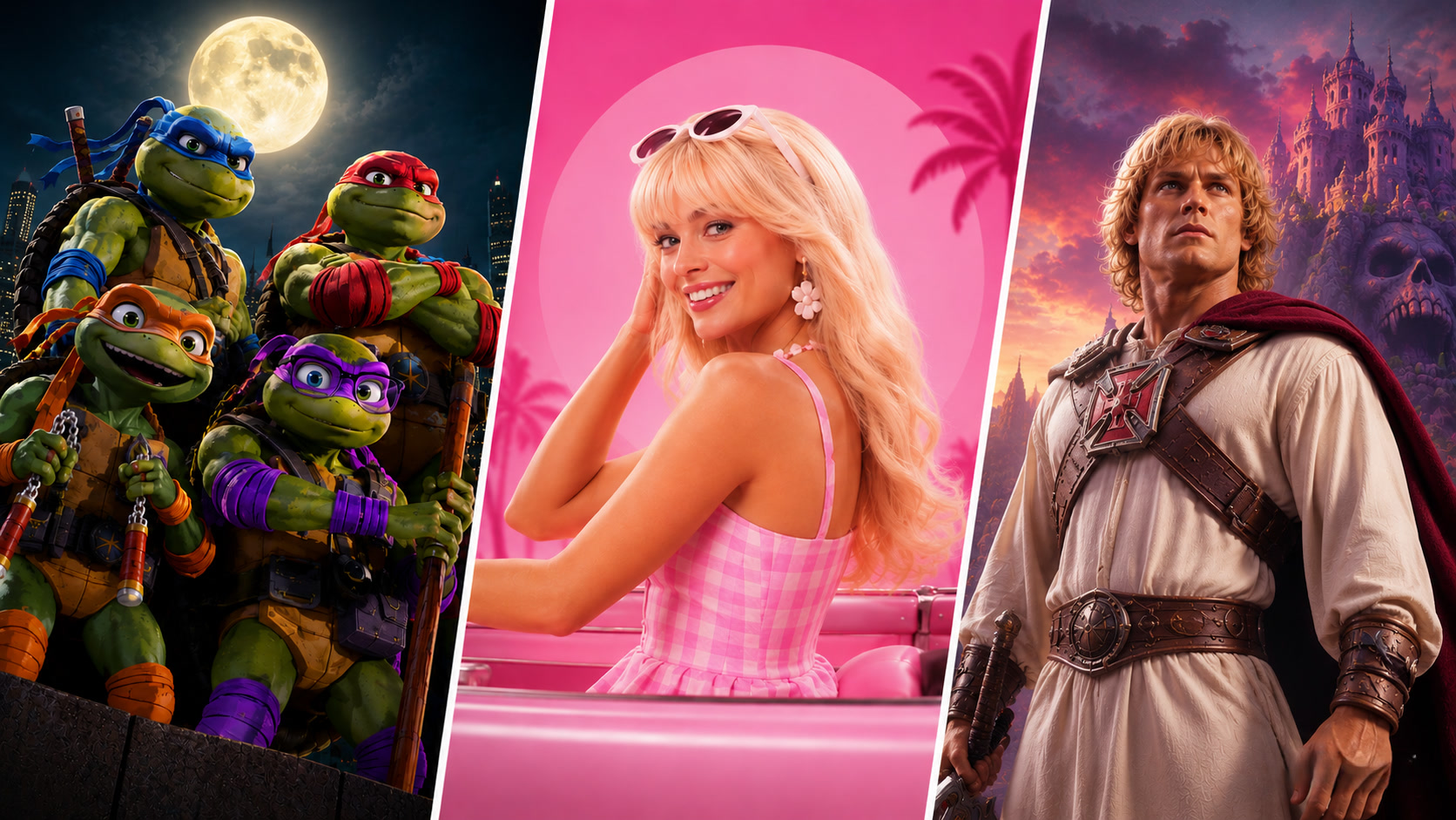 Movies based on toys and cartoons you grew up with