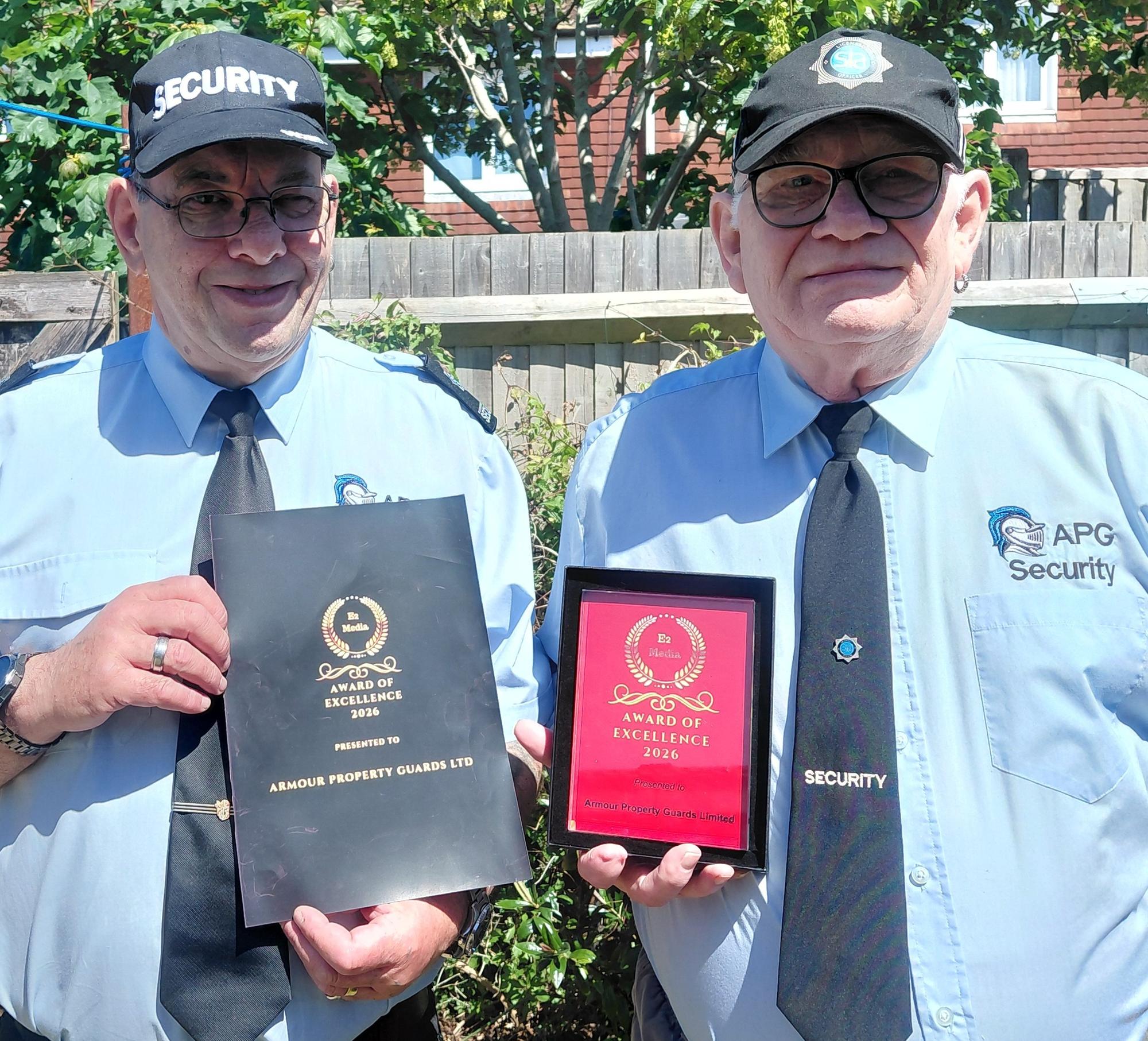 Eastbourne security company receives Company of Excellence award for 2026