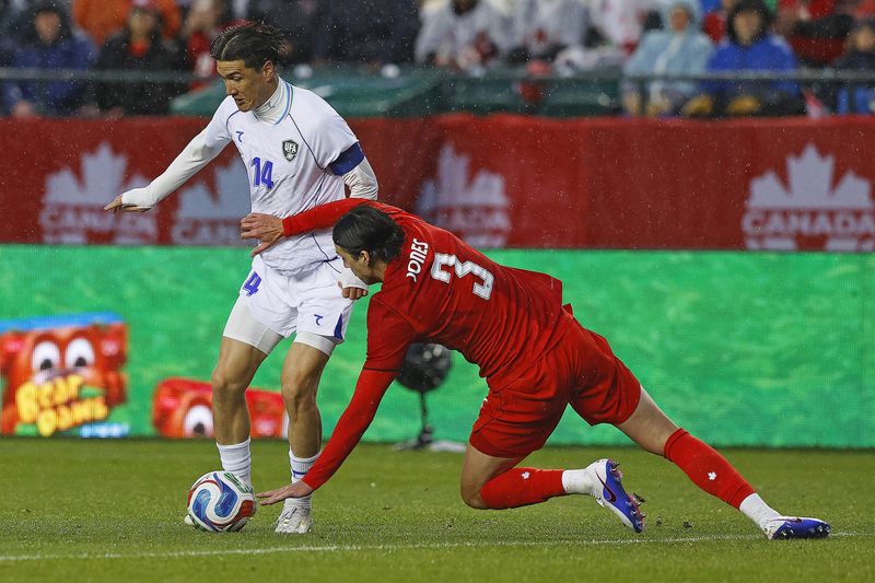 Soccer - Shomurodov and Khusanov lead Uzbekistan's first World Cup squad
