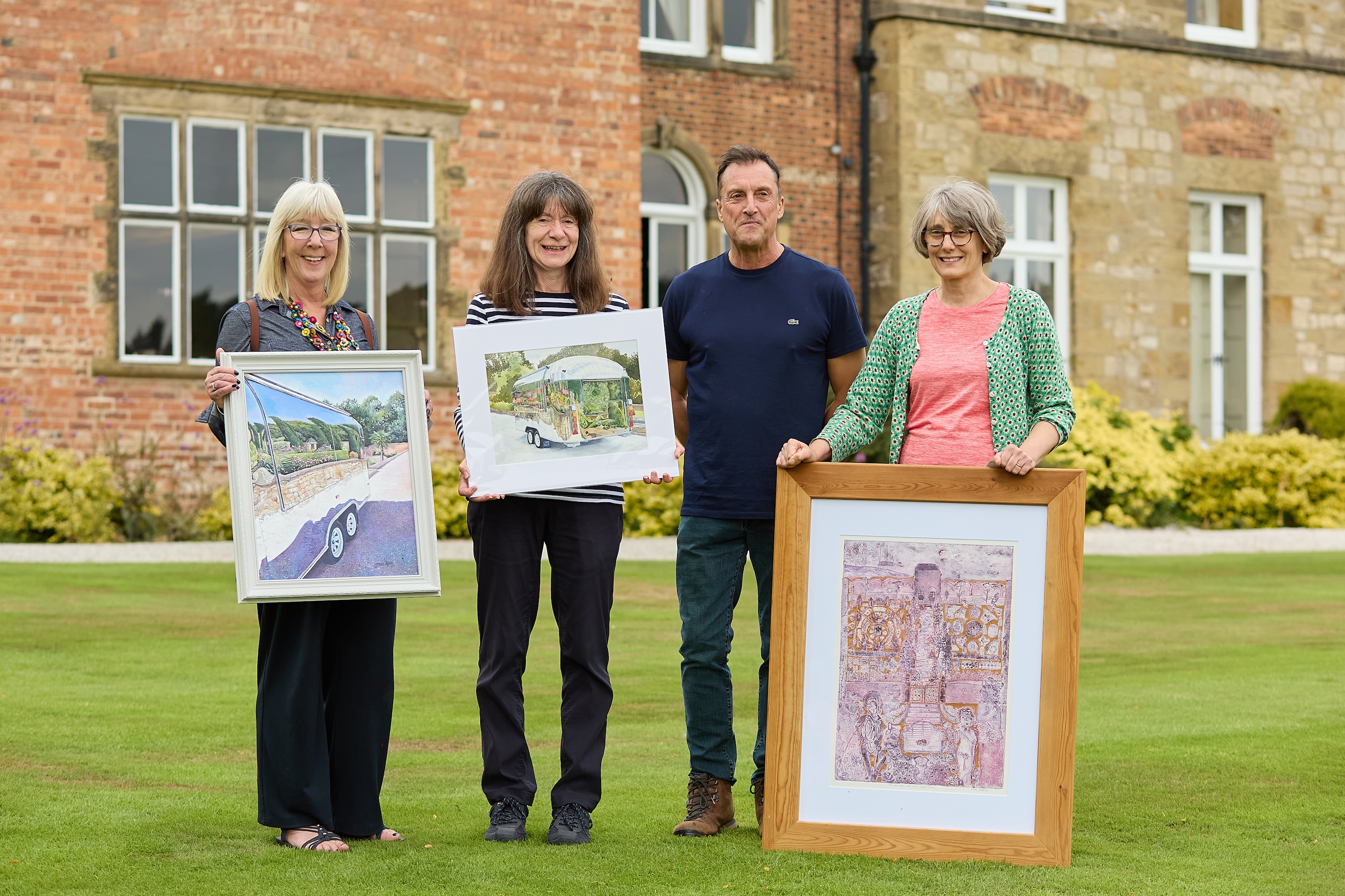 Picture-perfect gardens open once again for Hopton Hall’s month of art