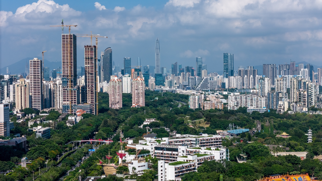 深圳市福田CBD建筑群